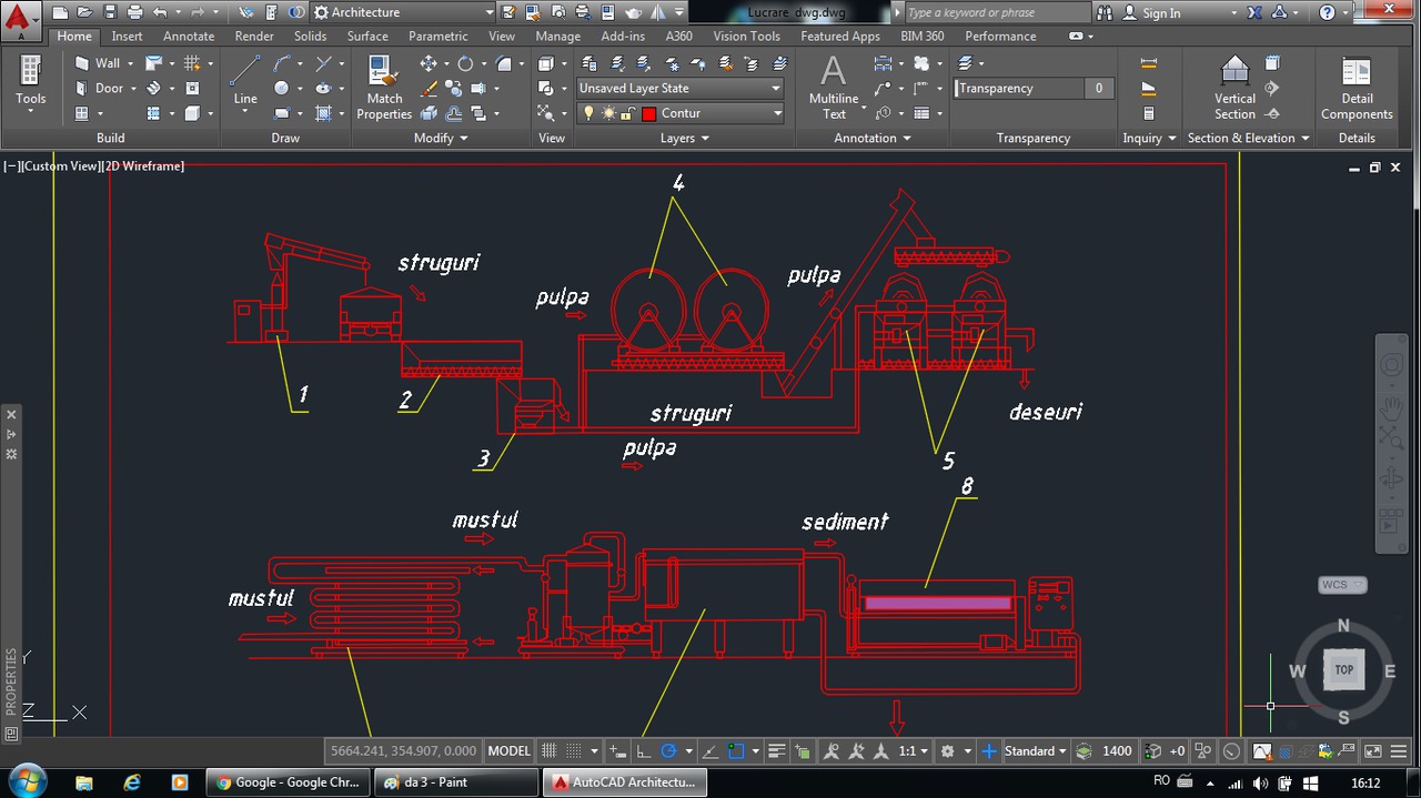Desene în Autocad ,desenăm pe foi A0,A1,A 2,A3, A4, A5, pentru Desen Tehnic și alte necesitați