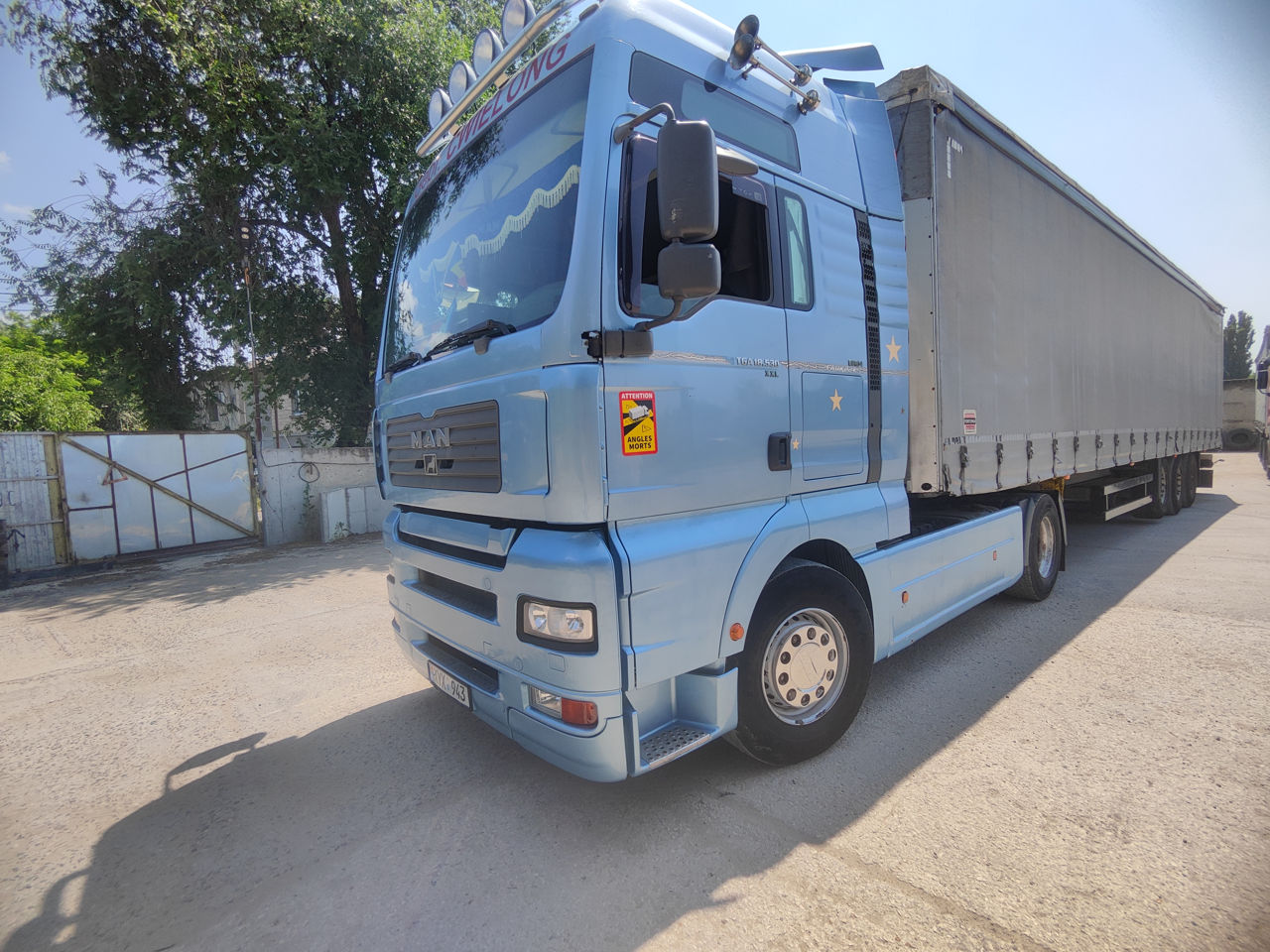 Man TGA 18530 an. 2004 cu rulaj 1240000 km, Diesel, 15500