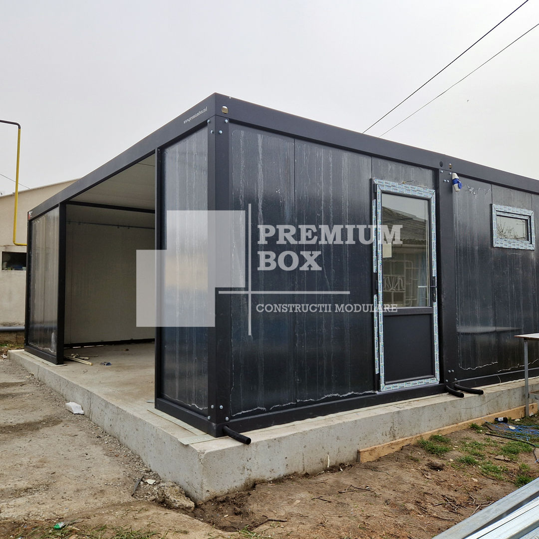 Garaj din Containere Modulare la Cheie