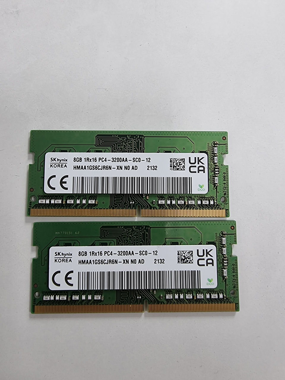16 gb ddr4 Оперативки для ноутбука(2х8)