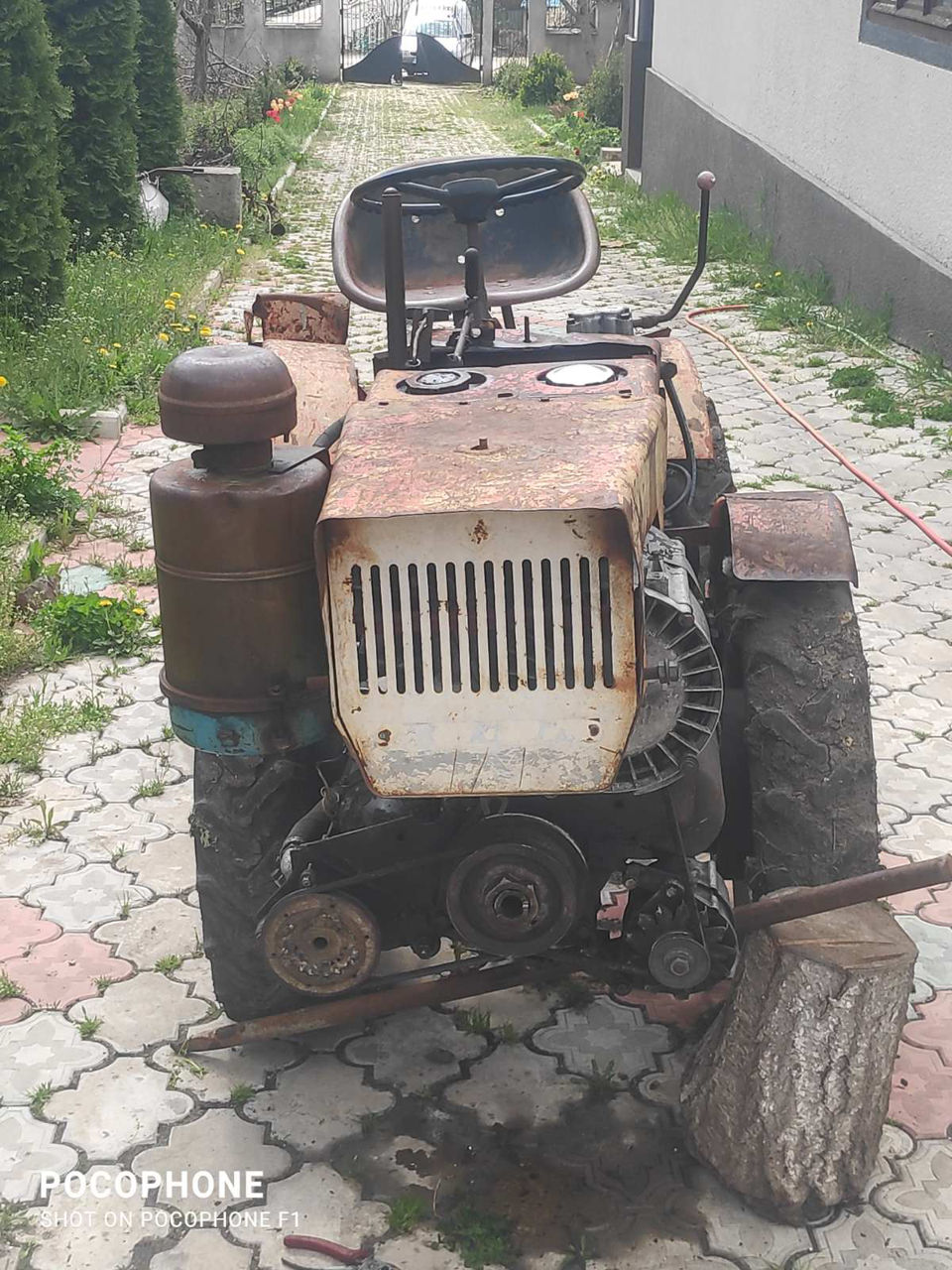 Vand mini tractor