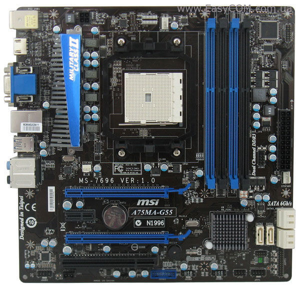 б.у. MB Intel Socket 1155, 775 & MB AMD Socket FM1, AM3, AM2. Гарантия ...