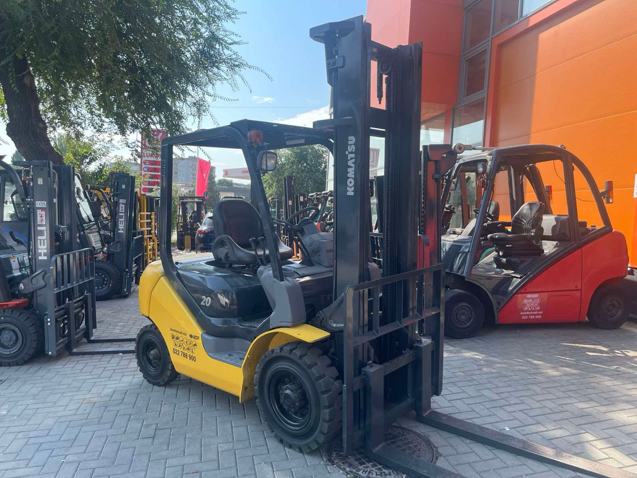 Stivuitor / погрузчик Komatsu FG20C-16