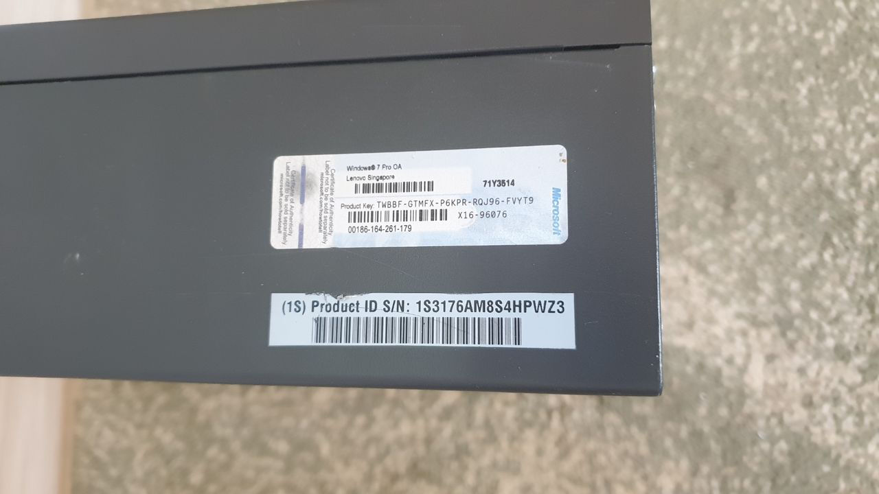i3-2400 cpu ,ram 4gb, hdd 320gb.Calculator Lenovo