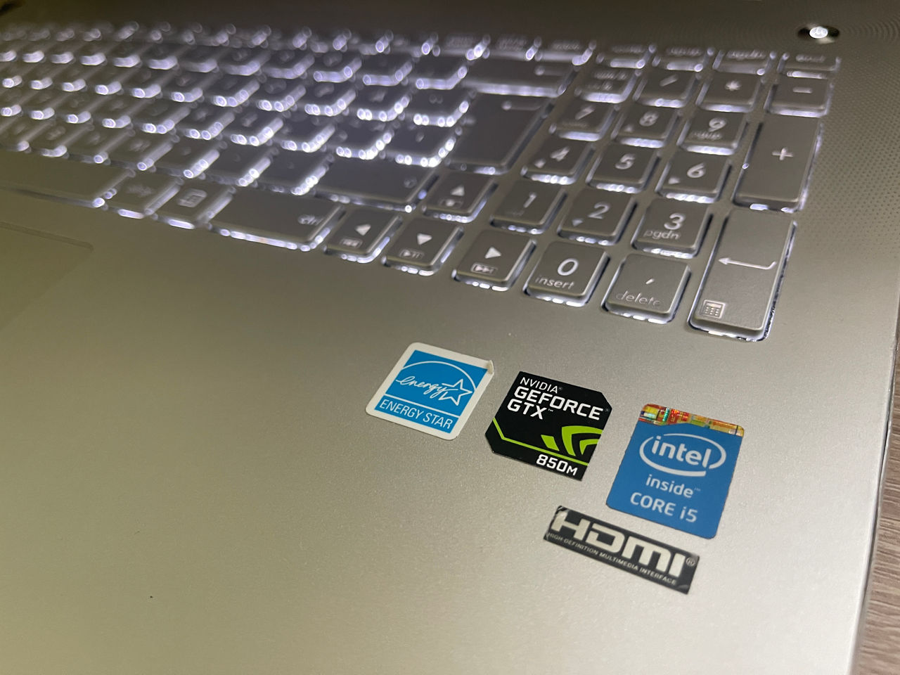 Asus N550JK i5-4200H/Nvidia Geforce 850M 4GB