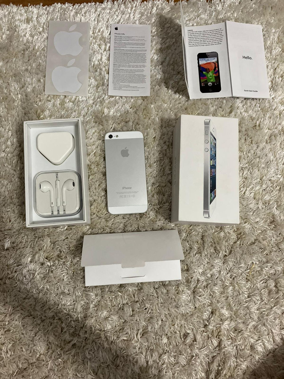 iPhone 5 Original 16gb Full Box Original Neverlock