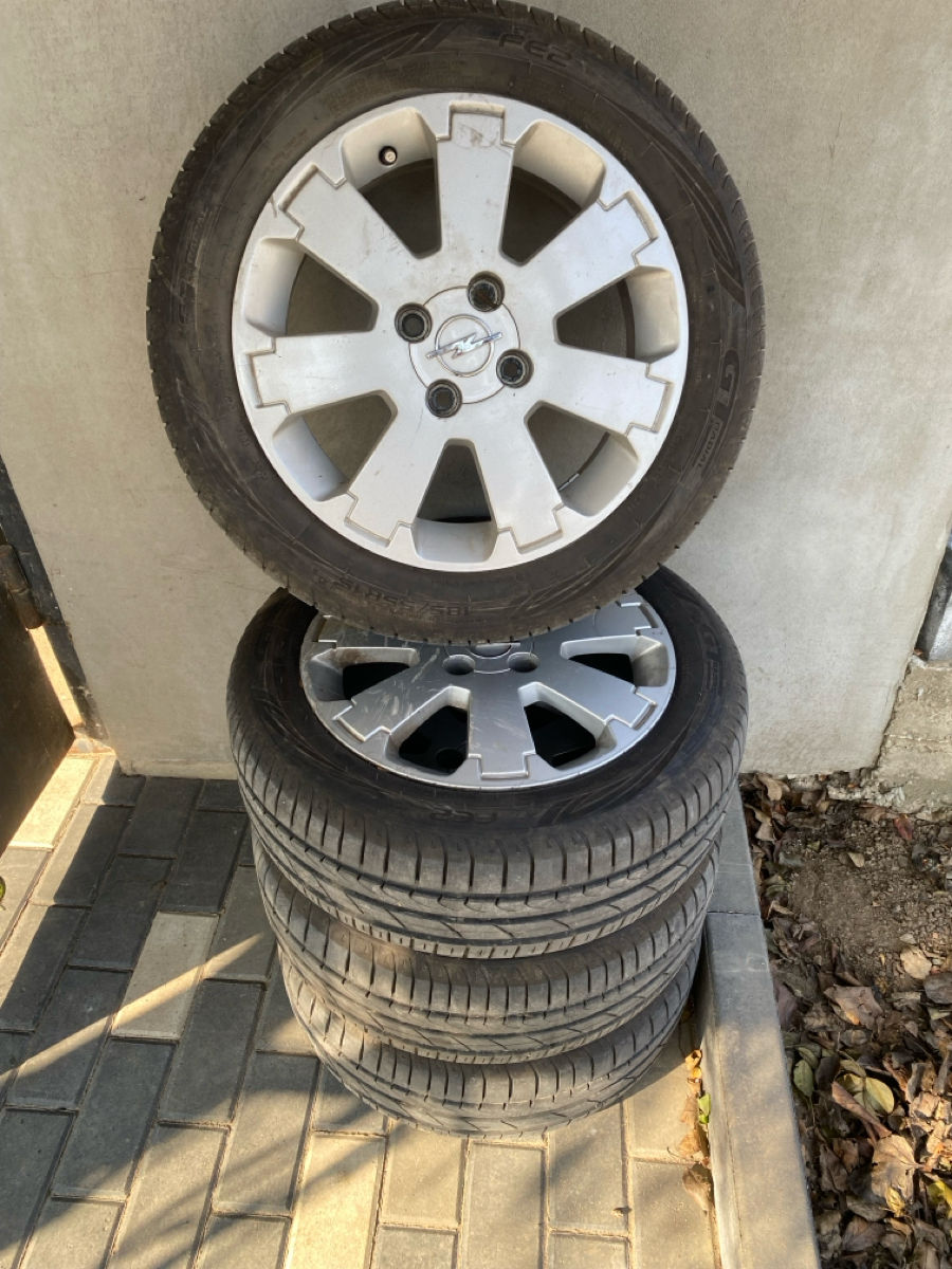 Титановые оригинальные диски Opel 4x100 R15