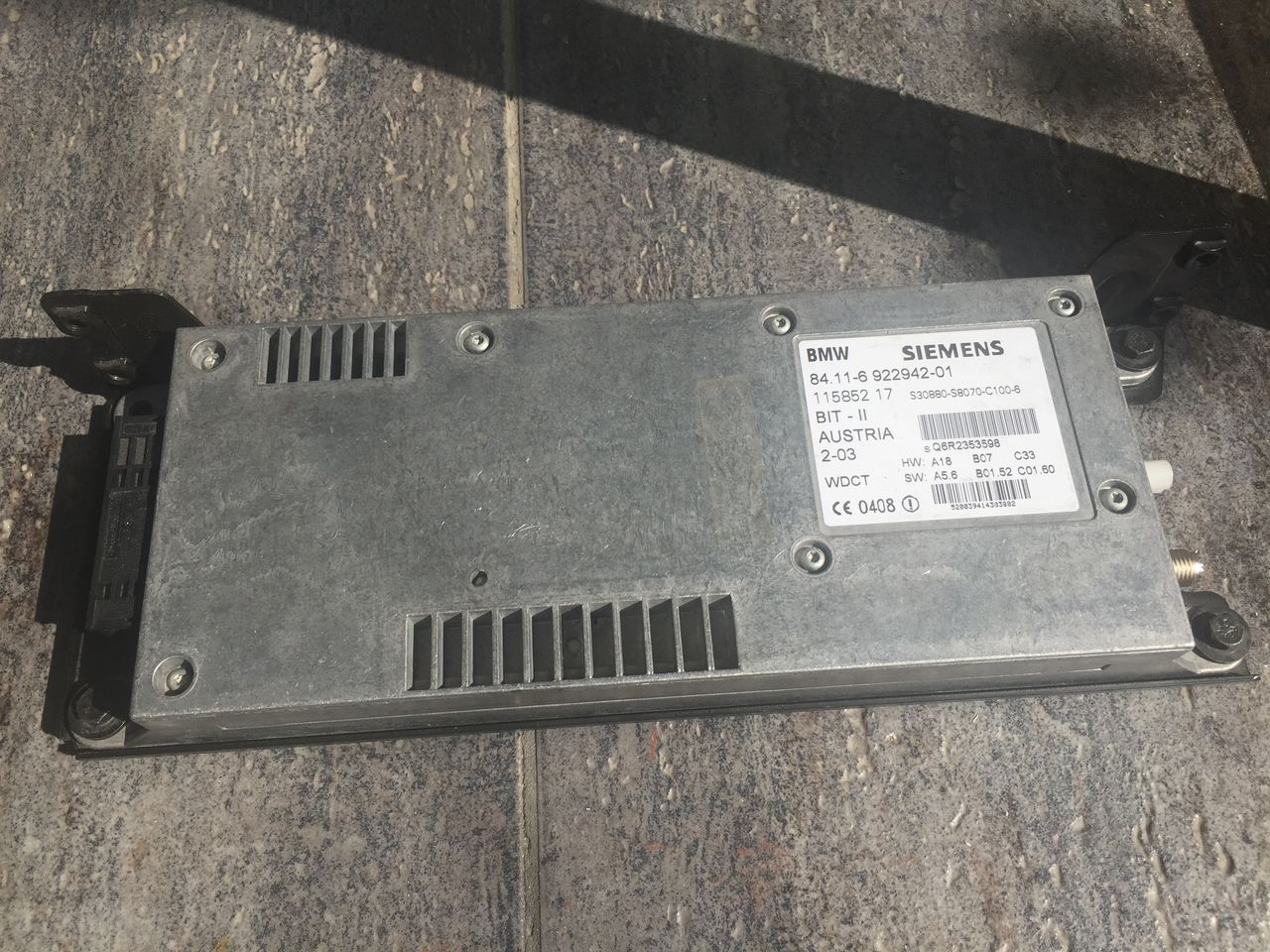 Bmw e46 module de la telefon siemens