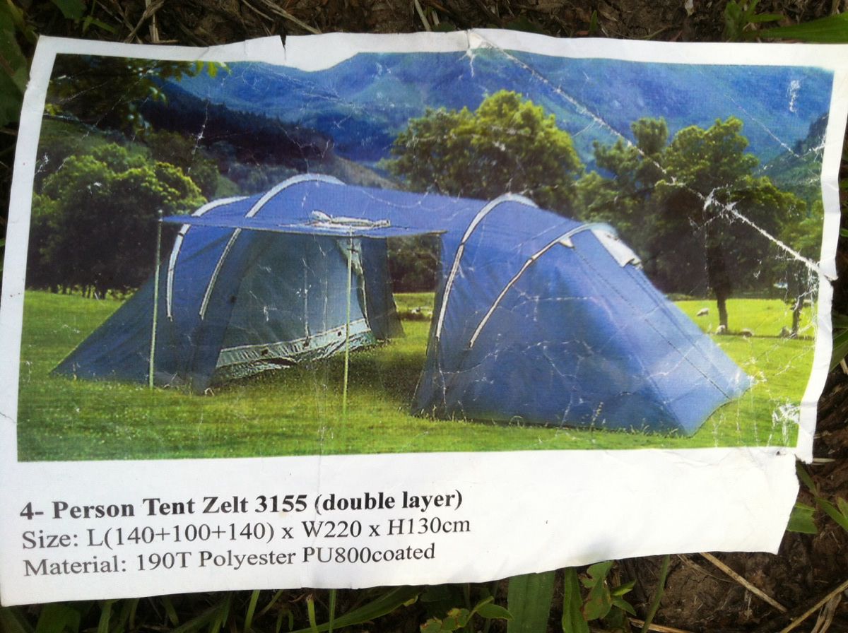 corturi si saci de dormit din Gemania
