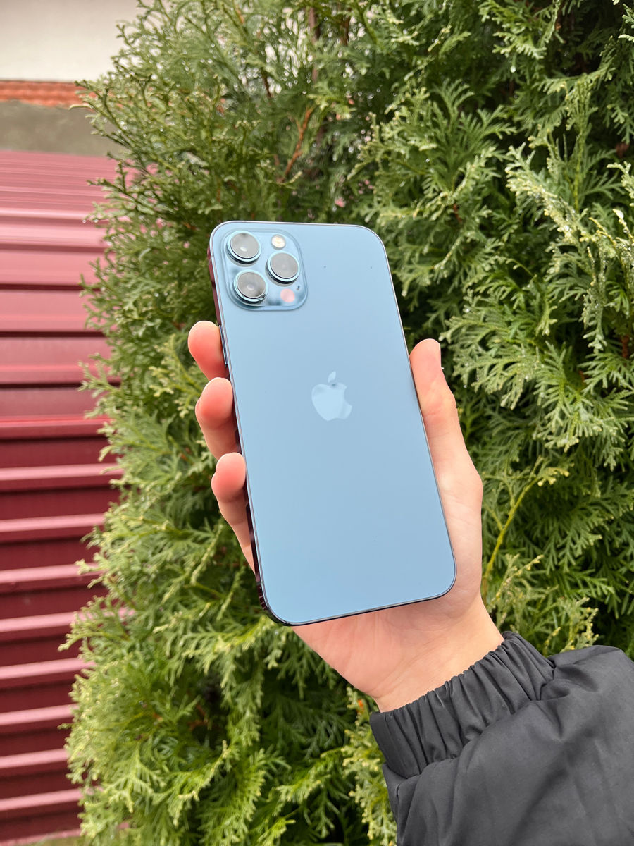 iPhone 12 Pro Max Ocean Blue 128GB Neverlock Nou