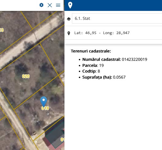 Teren pentru constructie