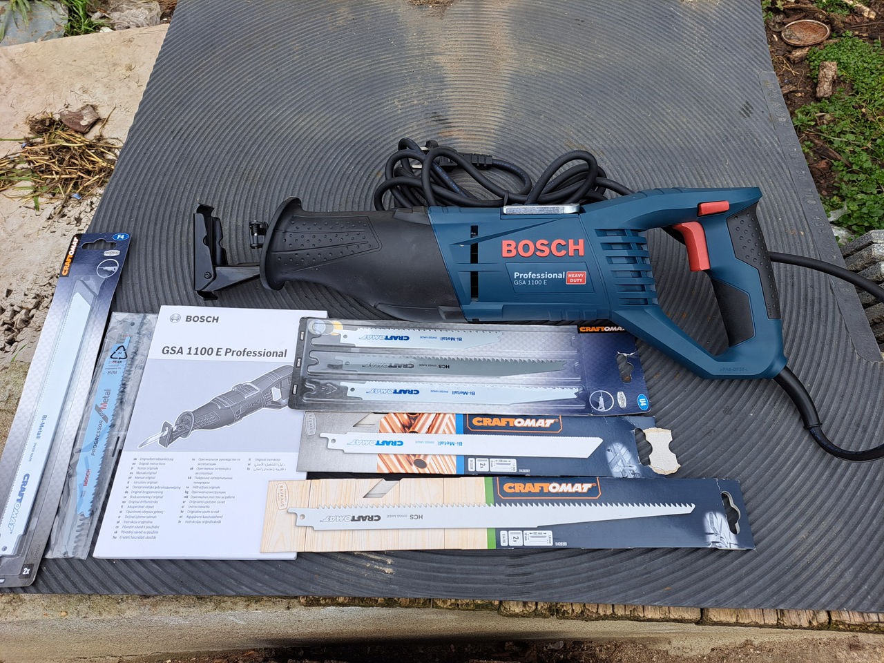 Bosch Professional GSA 1100 E Новая Сабельная пила.