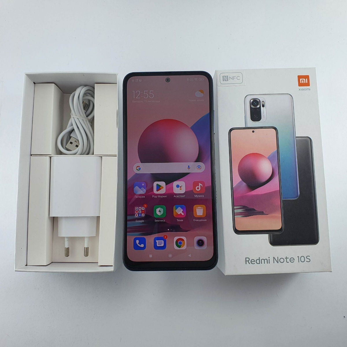 Xiaomi Redmi Note 10S, 4/64, NFC, White