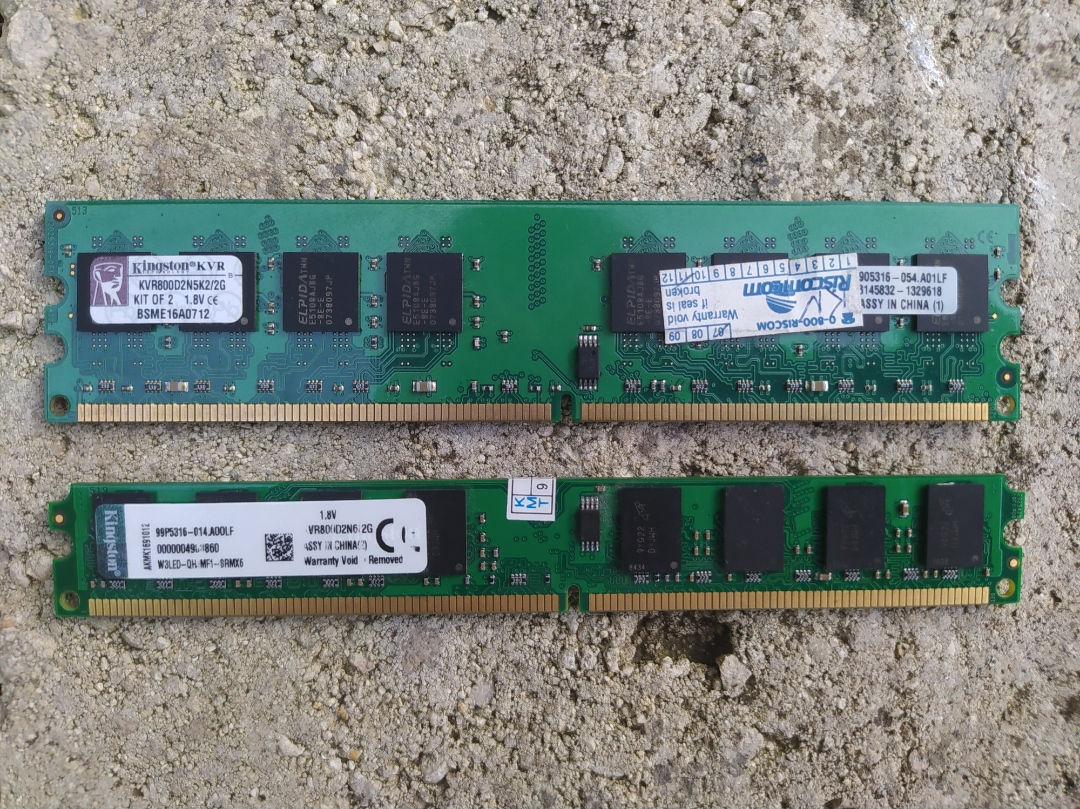 Продам оперативную память 2гб Ddr2 и Ddr3 Есть несколько планок