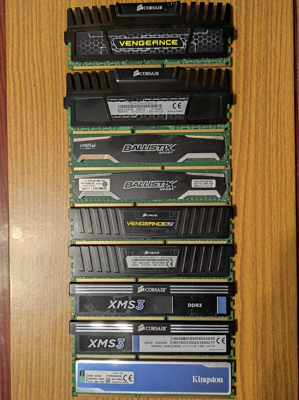 DDR2 1-2-4GB, DDR3 2GB-4GB-8GB, DDR4-4-8-16GB - оригинальная, гарантия.