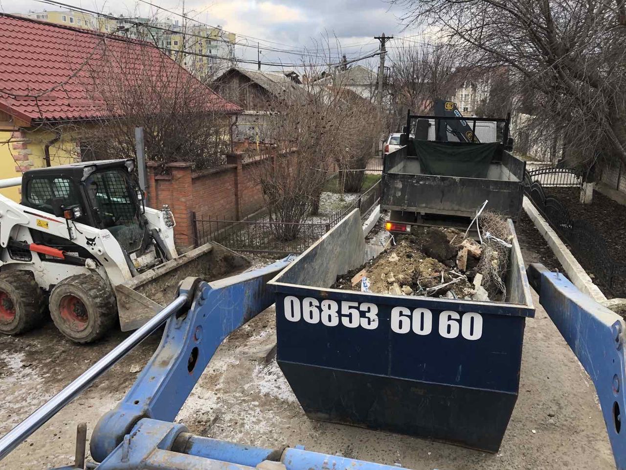 Container gunoi +Hamali