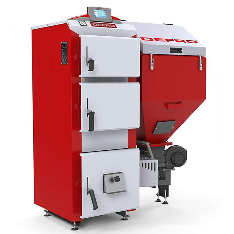 Cazan Pe Combustibil Solid Defro Agro Duo Uni R 25 Kw