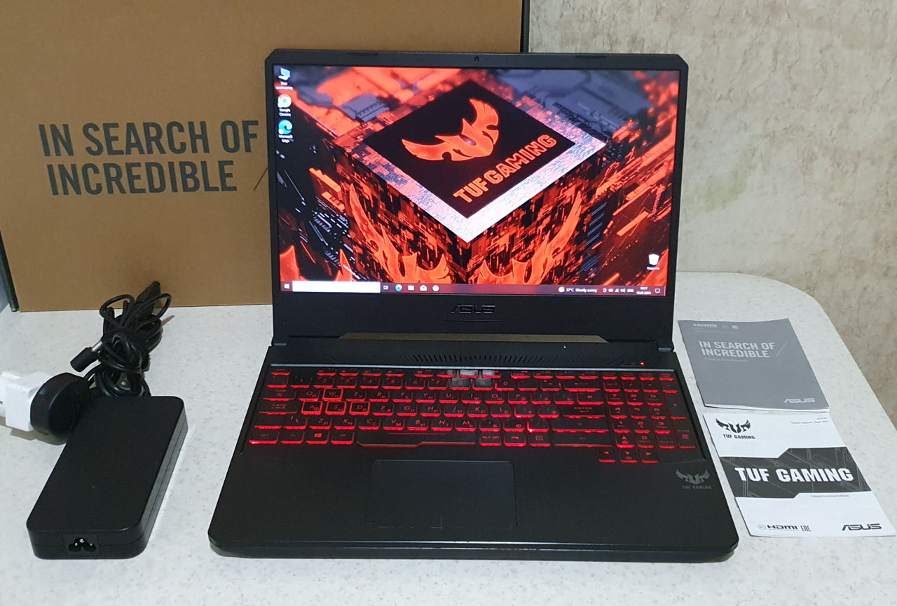 Новый Asus TUF Gaming FX505DY. AMD Ryzen 5 3550H 3,7GHz. 8ядер. 8gb ...