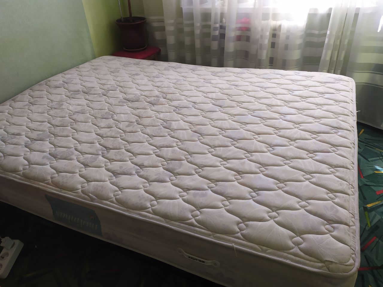 Матрас+ кровать жесткие ортопедические
