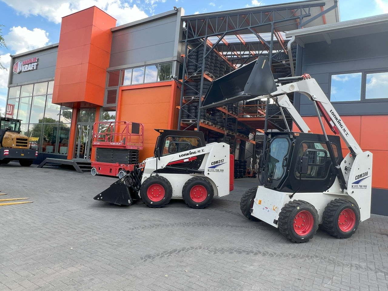 Miniincarcator/ минипогрузчик Lonking Cdm 312 (Bobcat)