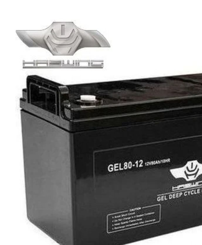 Гелевый аккумулятор Haswing 80a/h