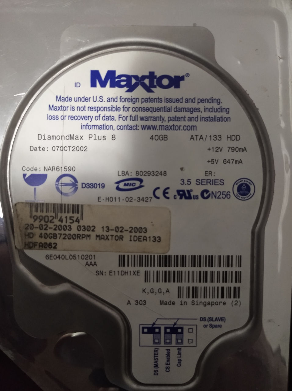 Vind Hard drive Cooler CF-602