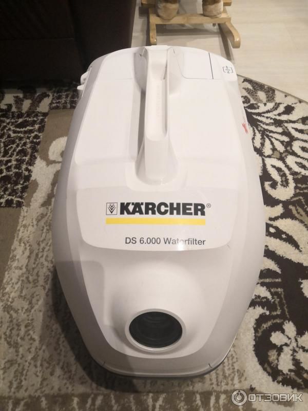 Самая удачная и самая лучшая модель пылесоса karcher ds-6000 mediclean