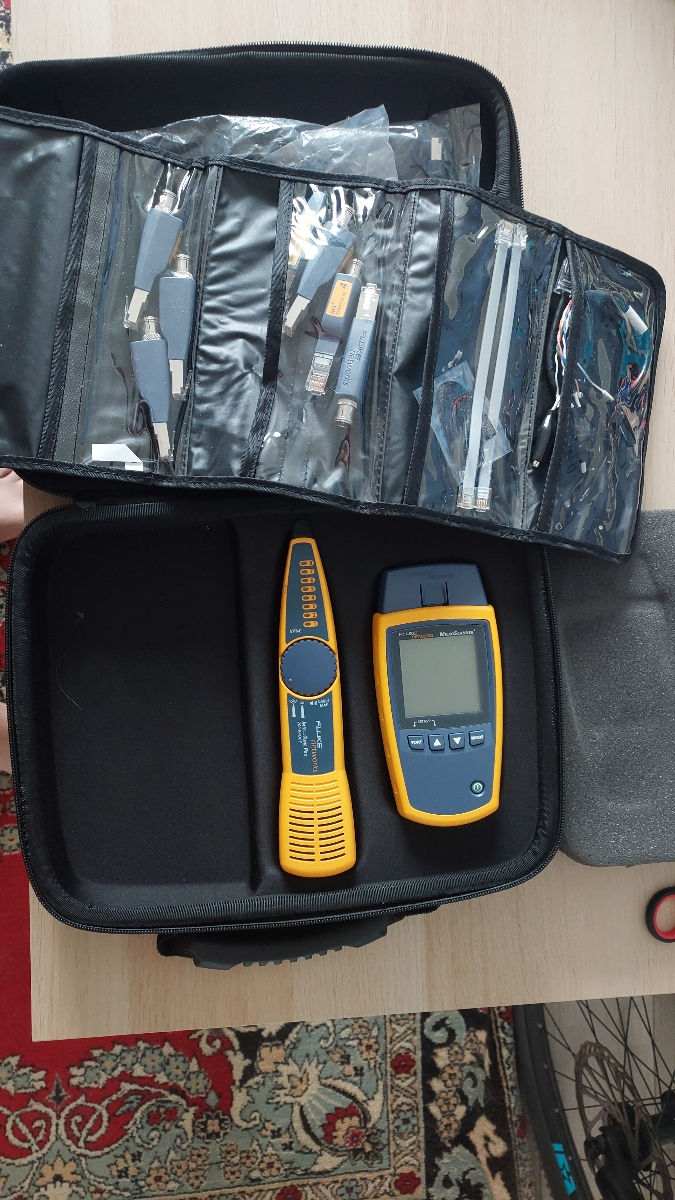 Fluke Networks MicroScanner2 Professional Kit - network tester kit