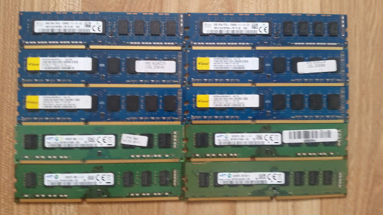 DDR3 8Gb DDR4 8Gb DDR4 16Gb ECC