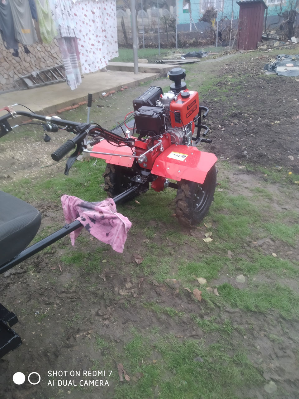 Vind motobloc in stare buna cu pritep