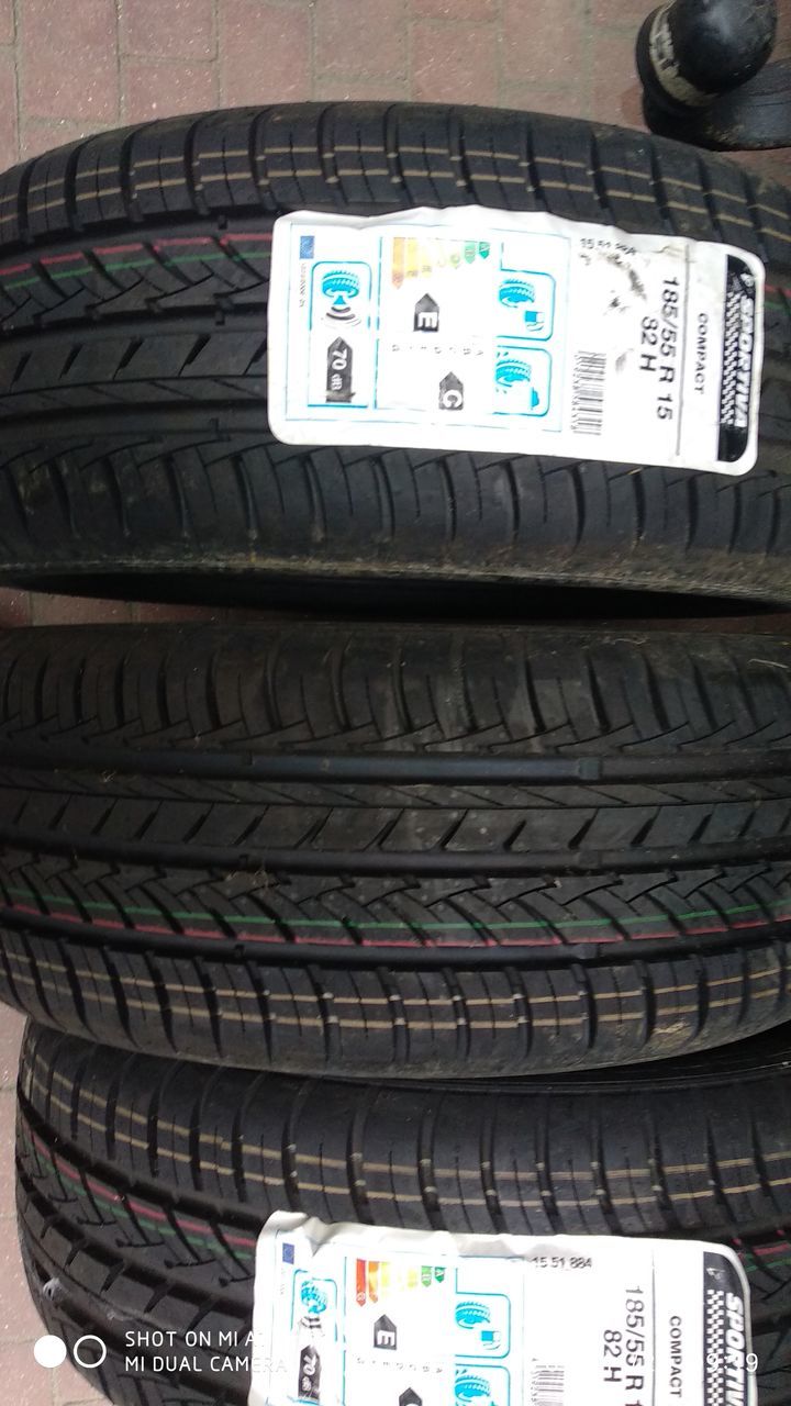 Новые Шины 185/55/R15/82H летняя 4 штук.