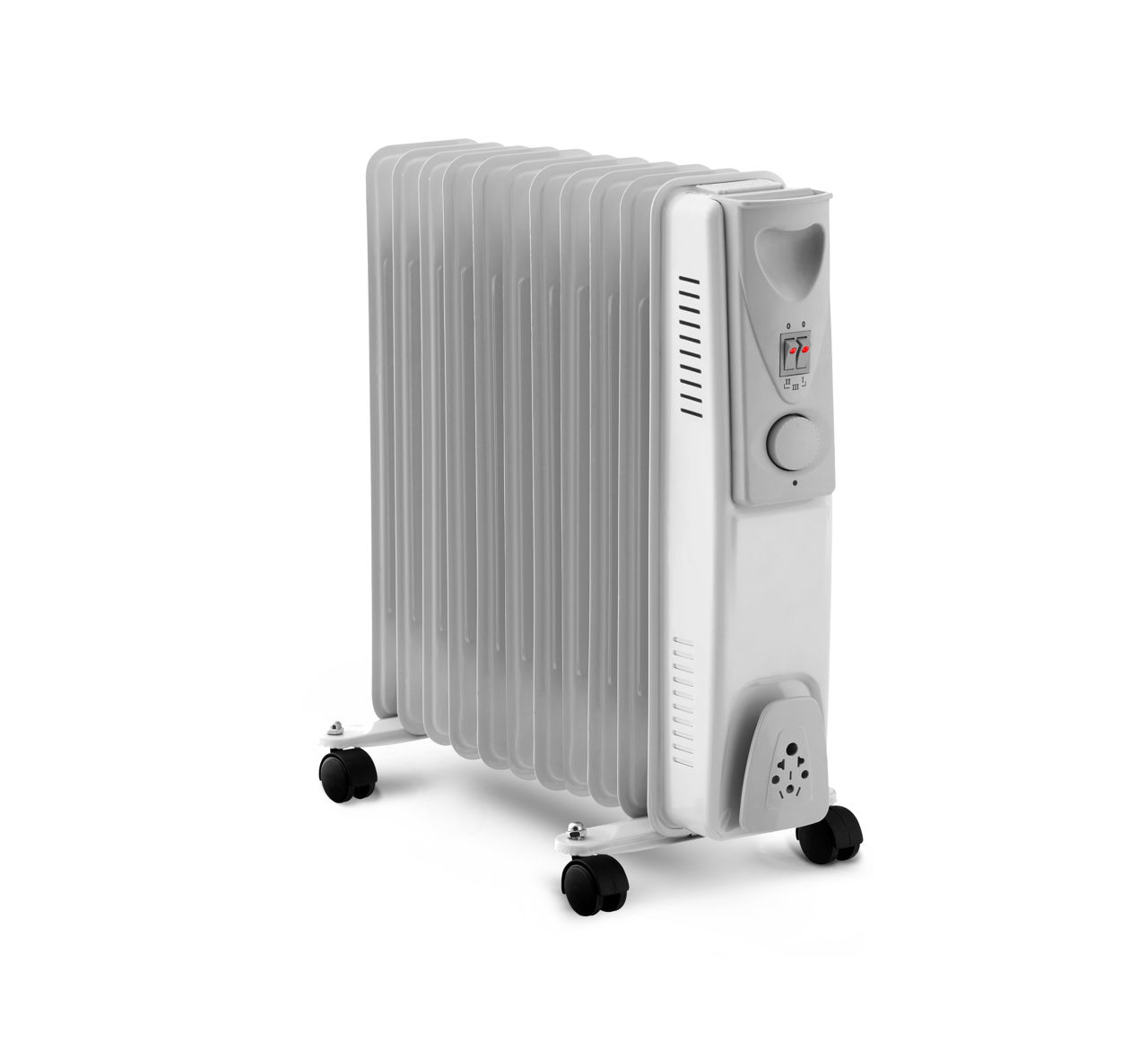 Calorifer electric cu ulei 2500W – Warm tech WTRBH2511, credit 0% ...