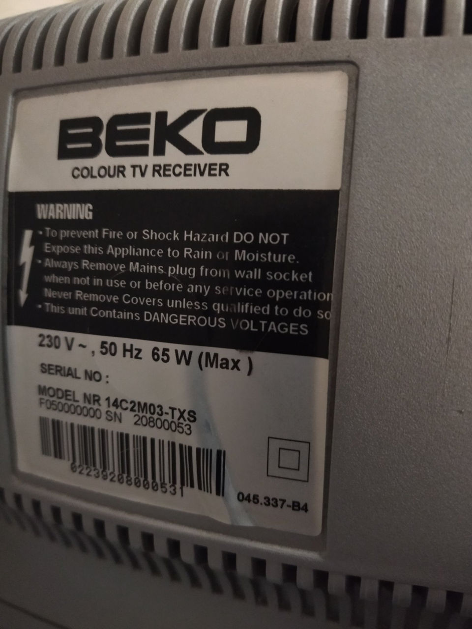 TV Beko 14"