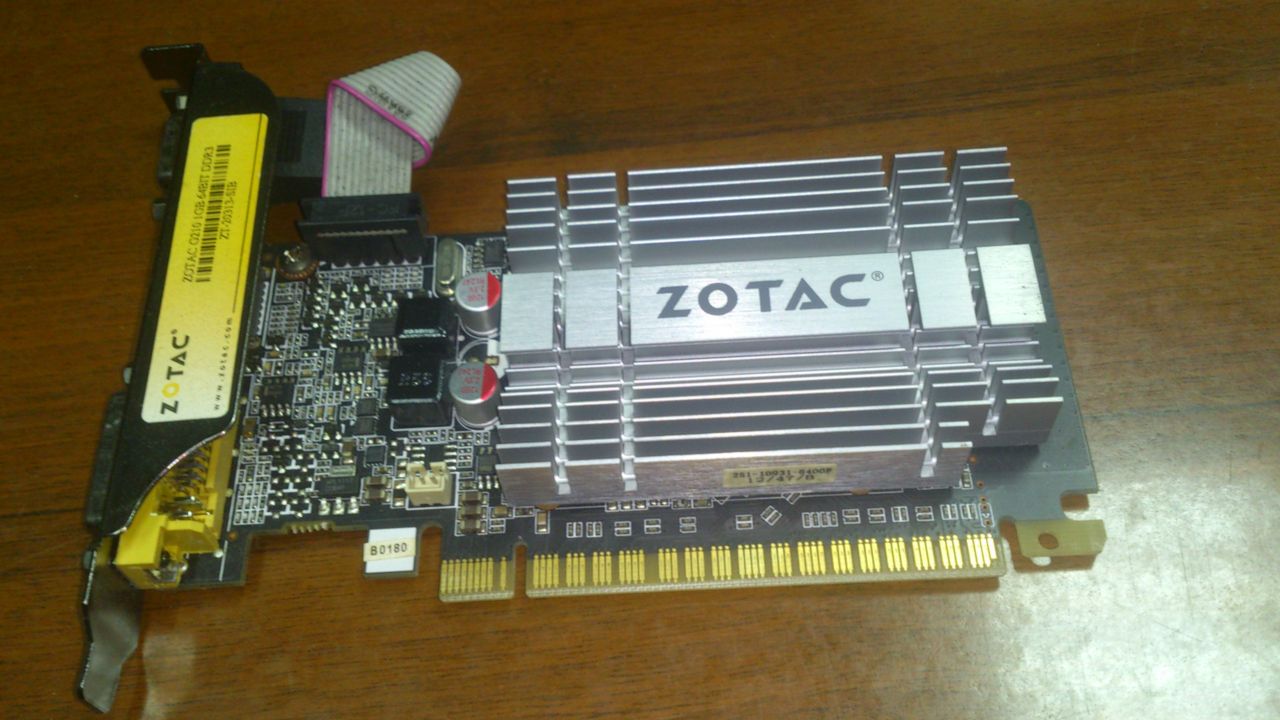 Zotac G210 1GB 64BIT DDR3