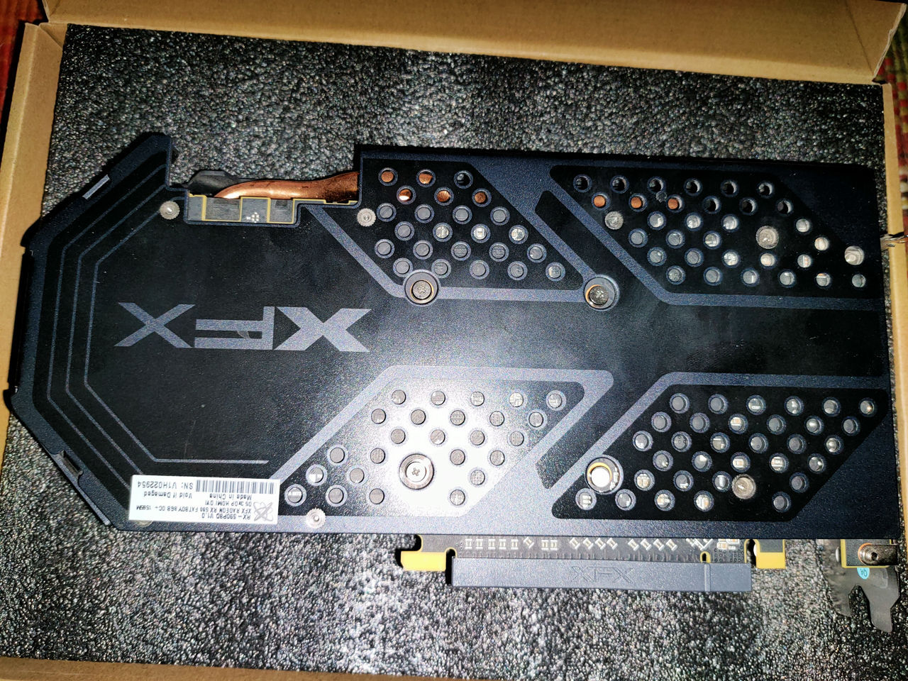 XFX amd radeon RX 590 Fatboy 8 g 256 bit