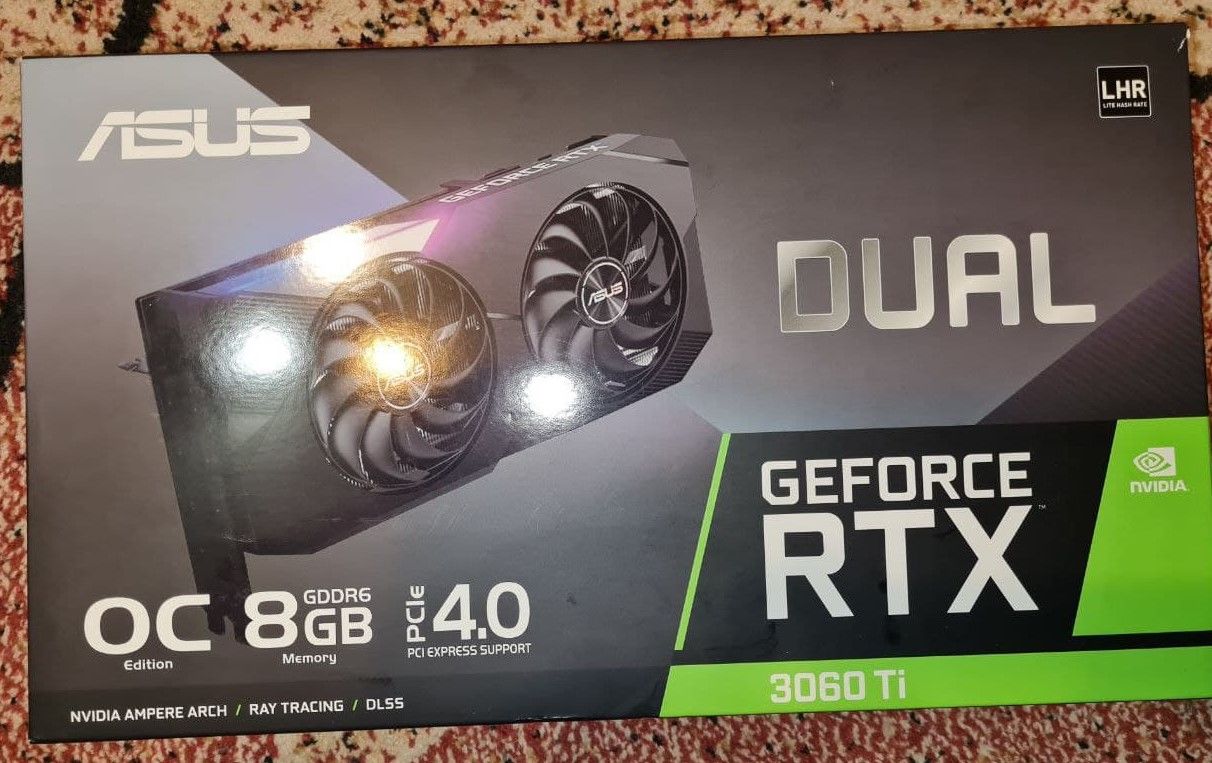 Новый GeForce ASUS RTX 3060Ti