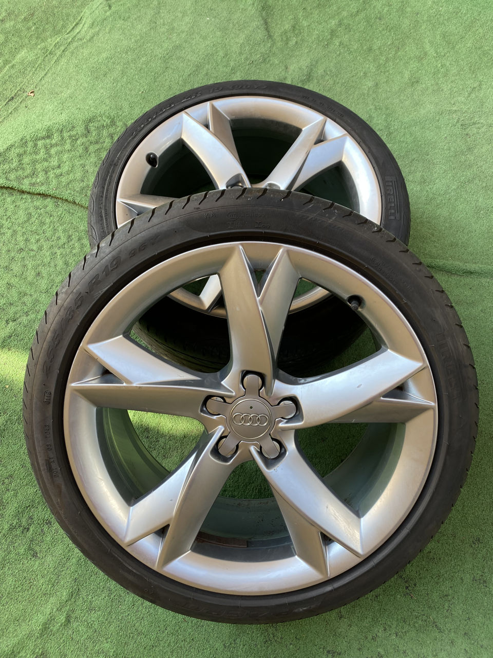 Roti R19 audi oiriginale a5,a6,a7,a8,q5/255/35r19 pirelli