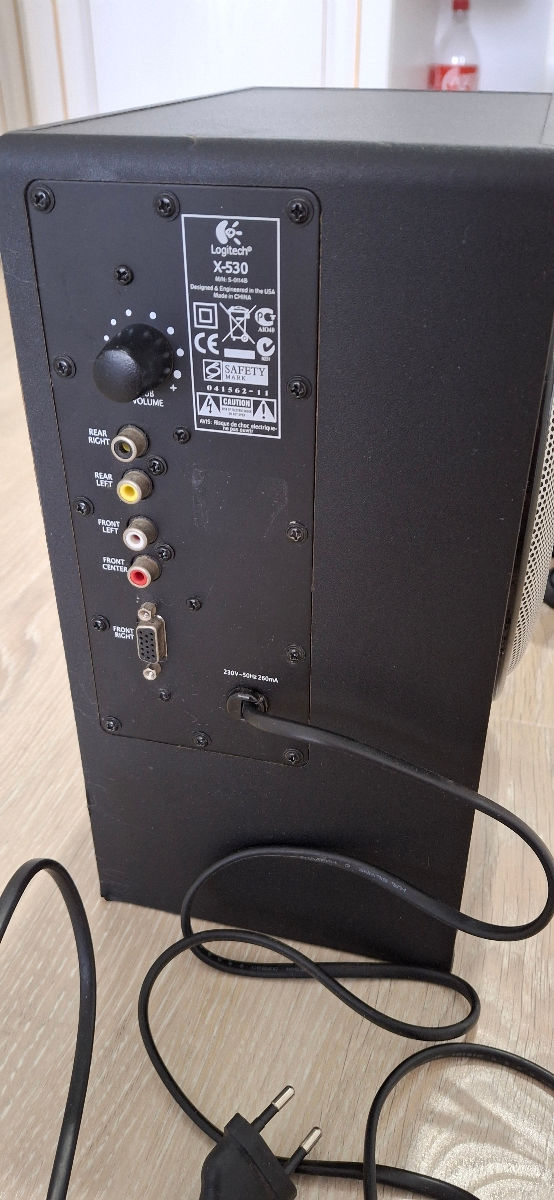 Sistem audio Logitech X530 - 140W