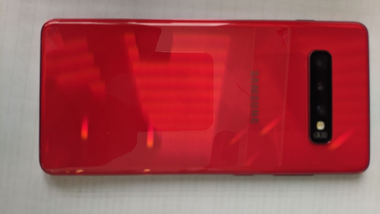 Samsung S10+ (Cardinal Red)