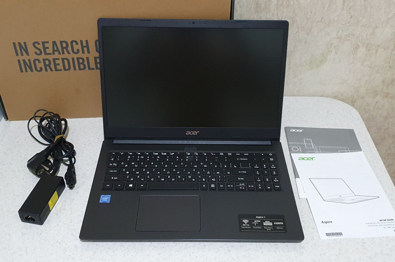 Новый Мощный Acer Aspire A3. Celeron N4020 2,8GHz. 2ядра. 4gb. SSD ...