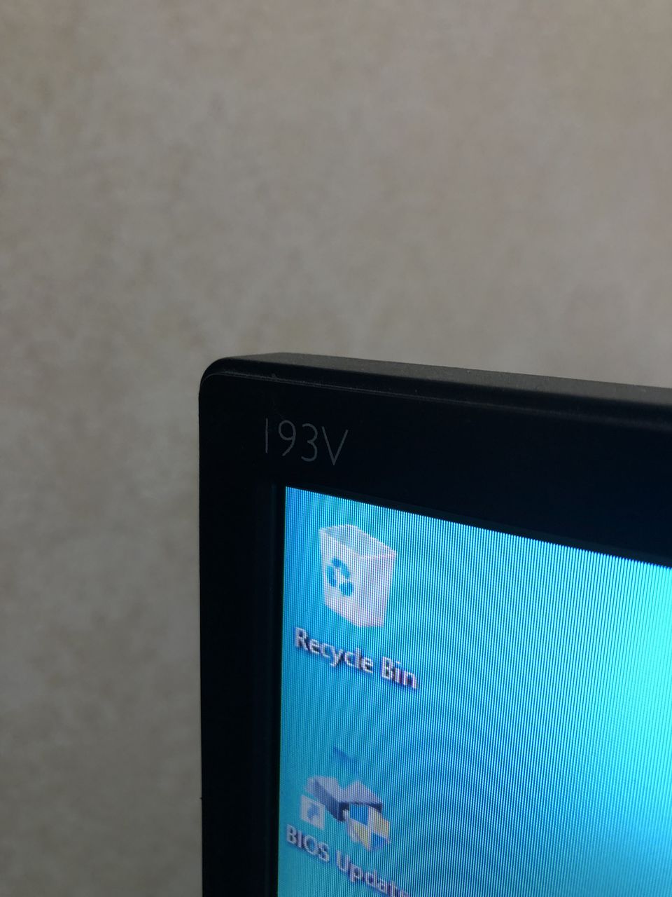 Monitor Philips 193v 18.5 inch led