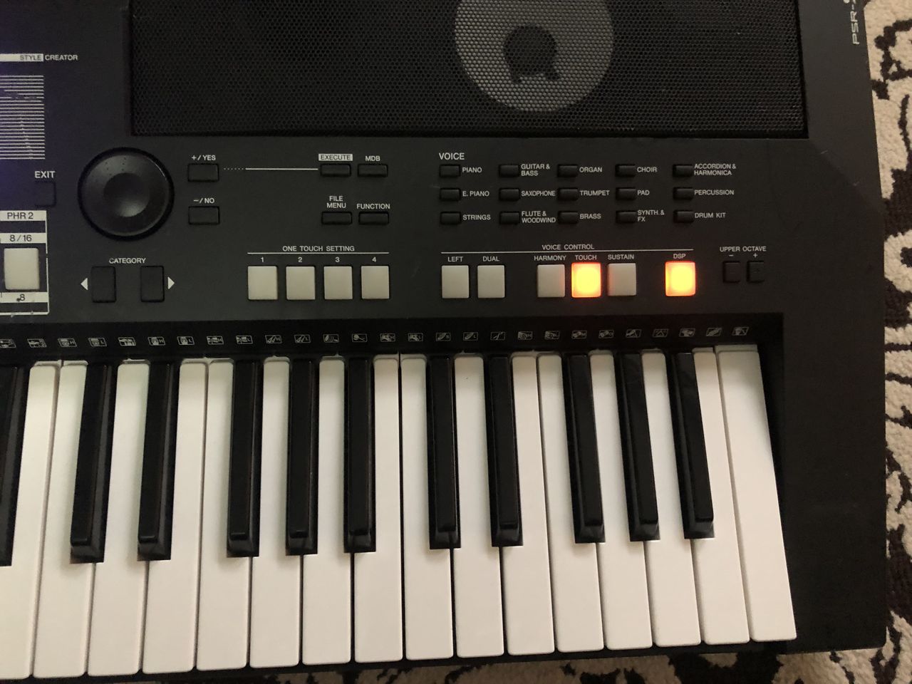 Yamaha PSR-S550!