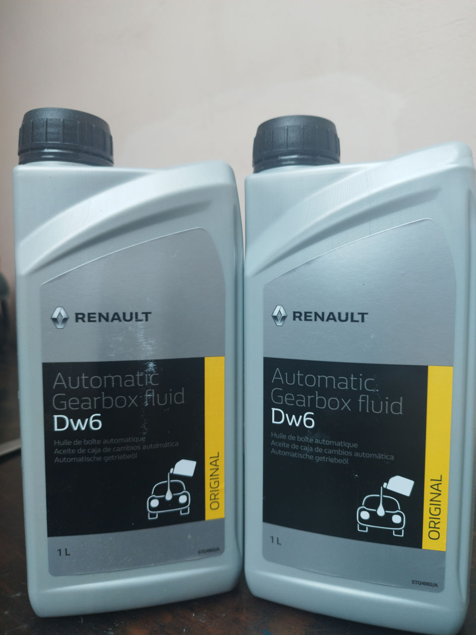 Масло трансмиссионное Renault DW6 Original