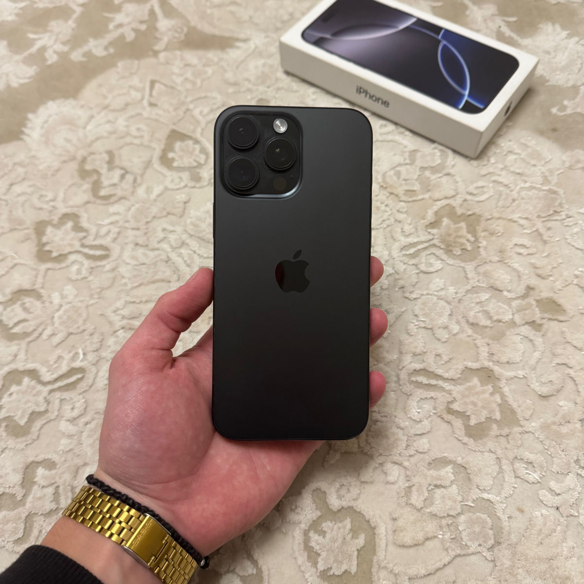 iPhone 16 Pro Max 256GB Black Titanium