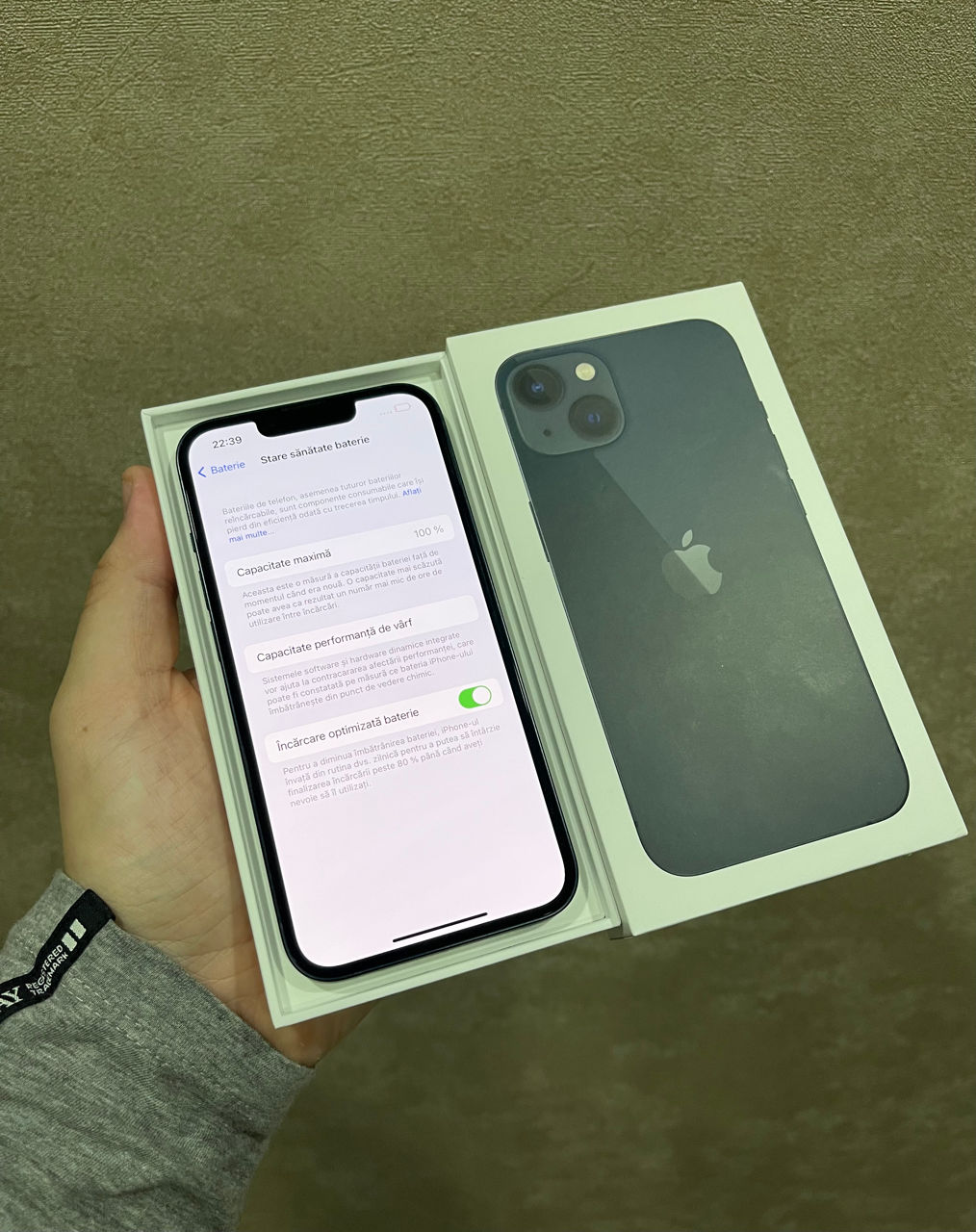 Iphone 13 Midnight 128 GB Nou