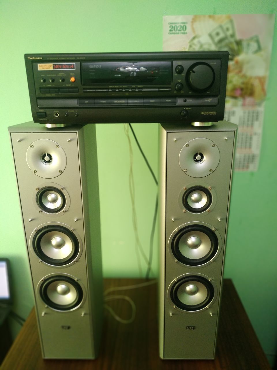 BoxenLife L5910+Receiver Technics SA-EX510
