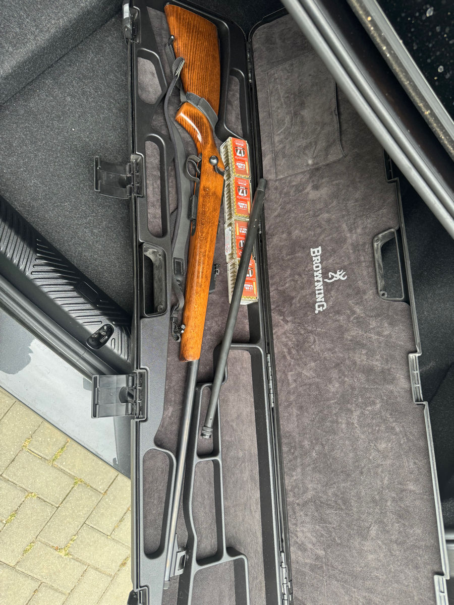 CZ 455 cu 2 țevi calibru 17 hmr /22 wmr