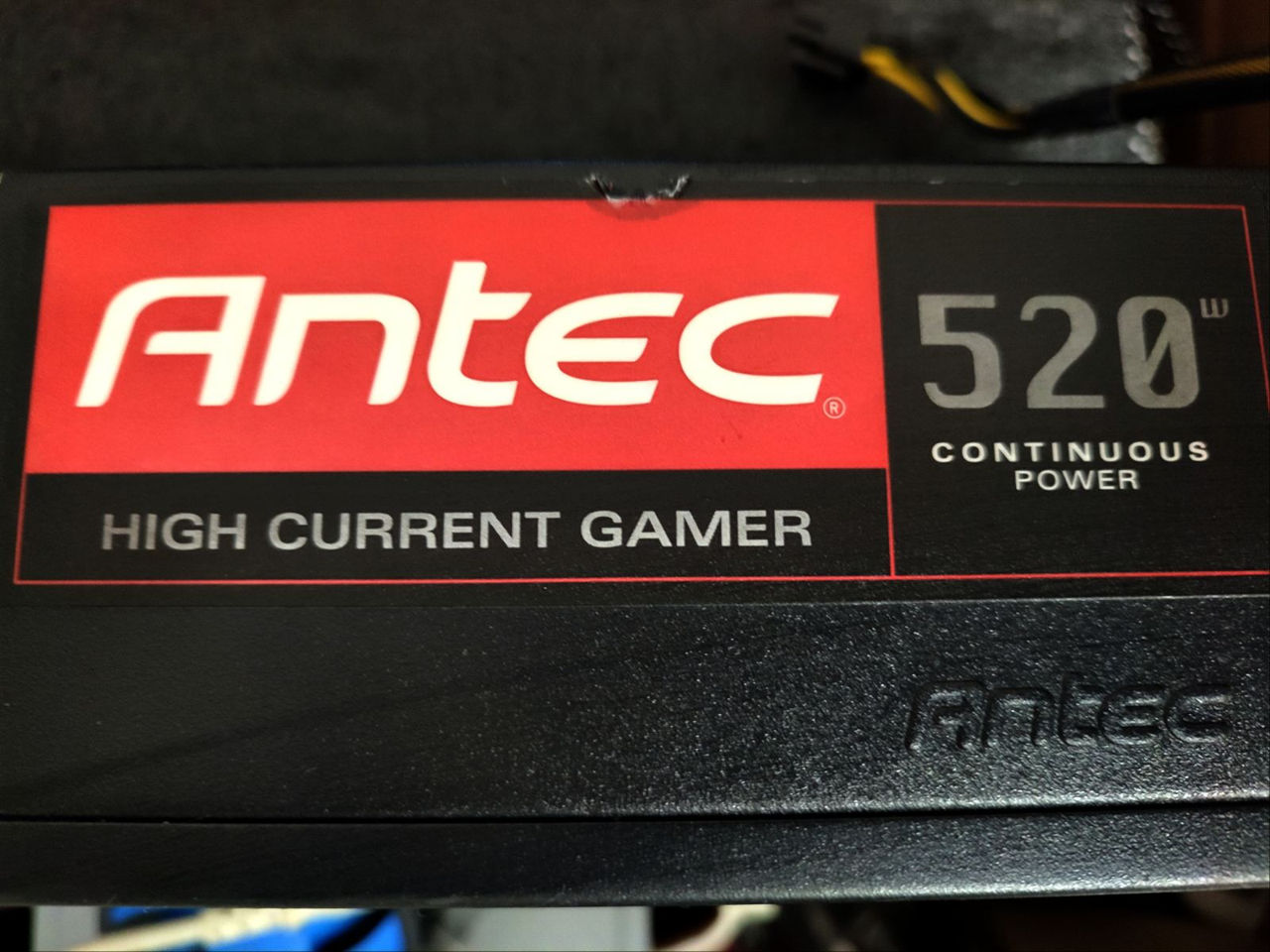 520W Antec / 80 Plus Bronze / Active PFC - Verificare / Instalare