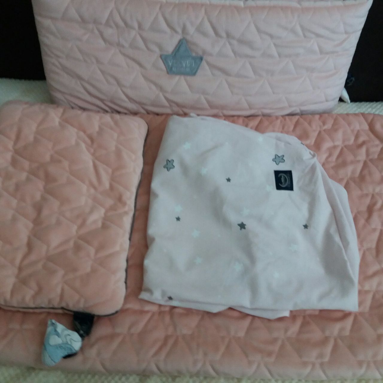 Комплект бортики для кровати.