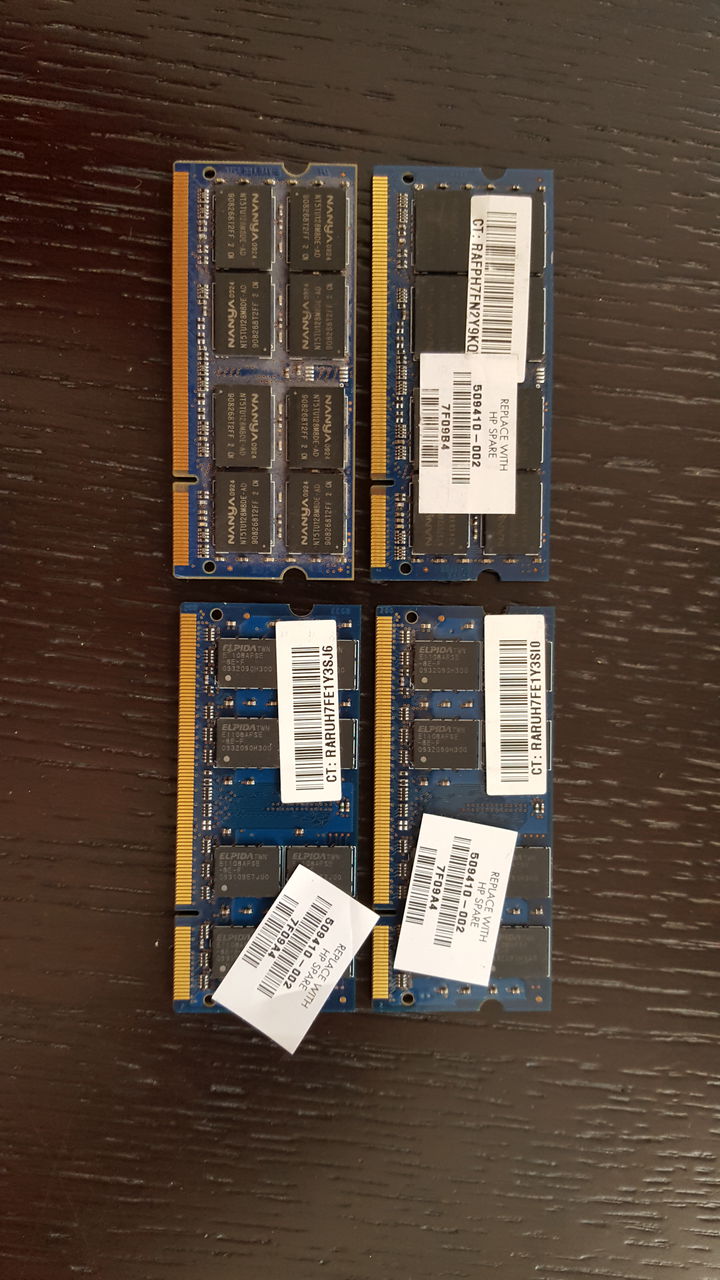 Ram DDR2 6400 Elpida si Nanya 4 X 2gb